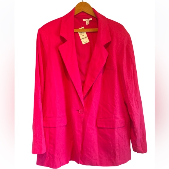 Bar III | Jackets & Coats | Nwt Bar Iii Vibrant Pink Blazer | Poshmark